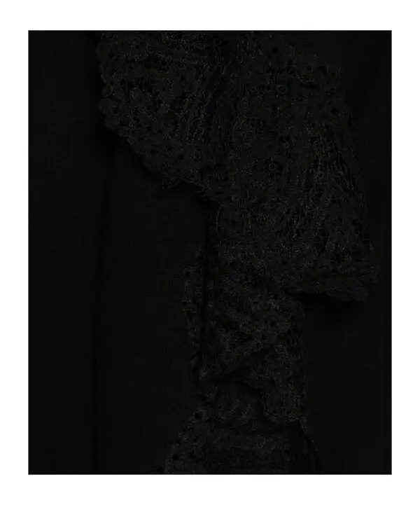 Ermanno Scervino Lace-trimmed Scarf