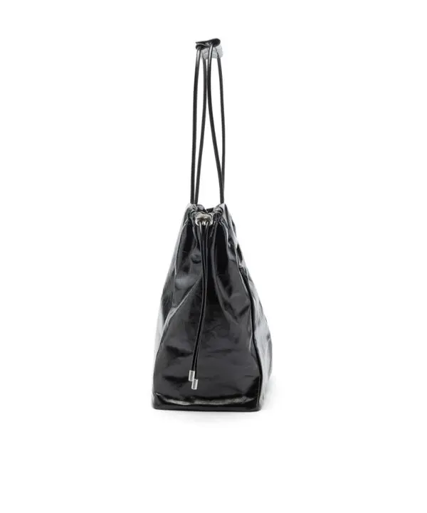 DIESEL® Scrunch-d Drawstring Shoulder Bag - Black