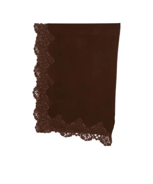 Ermanno Scervino Lace-trimmed Scarf