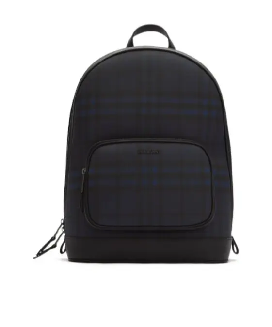 Burberry City Check Backpack - Navy