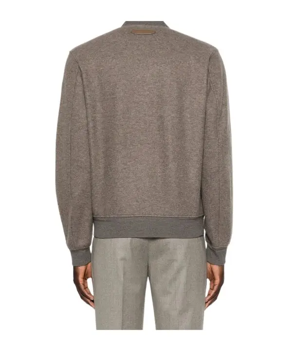 Brioni Zip-up Bomber Jacket