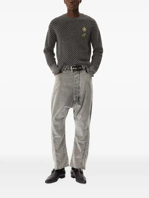 VIVIENNE WESTWOOD Checkered Crewneck Jumper