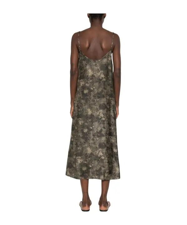 UMA WANG Sleeveless Printed Dress