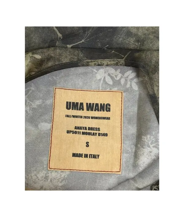 UMA WANG Sleeveless Printed Dress