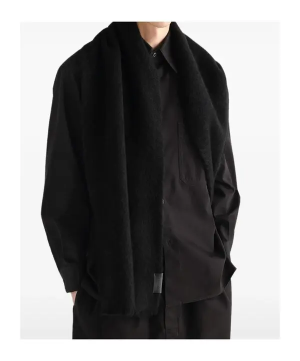 LEMAIRE Fluffy Scarf In Alpaca Wool Blend