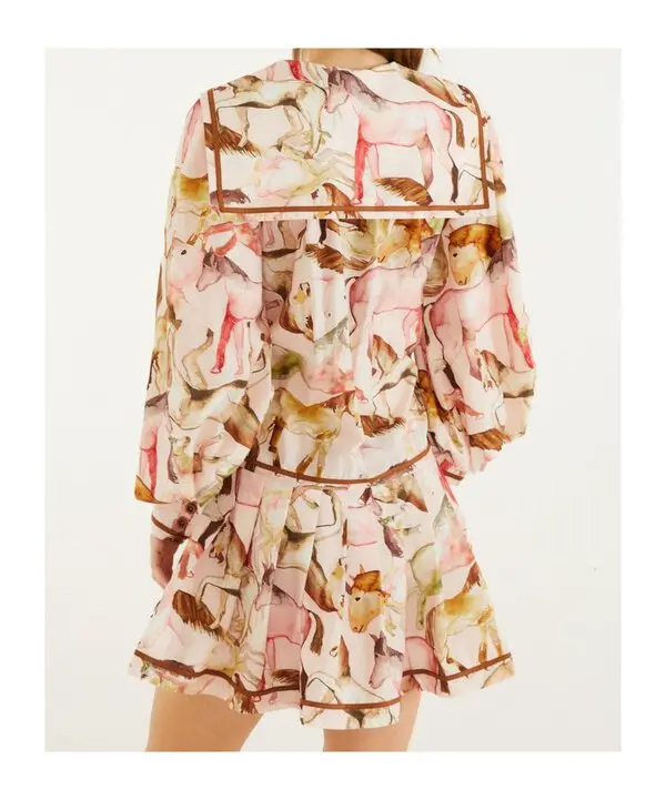 Farm Rio Long-sleeved Dress