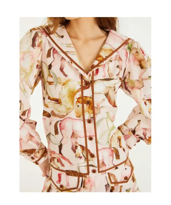 Farm Rio Long-sleeved Dress