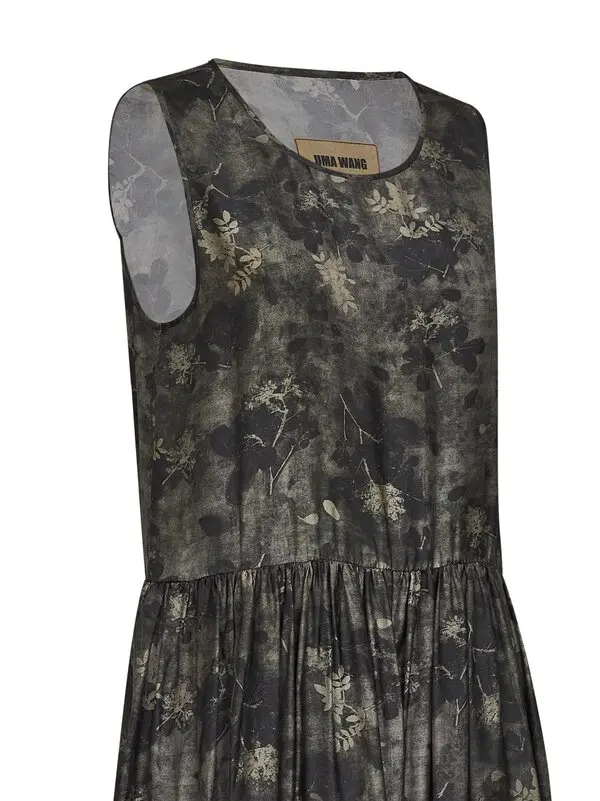 UMA WANG Sleeveless Maxi Dress - Black