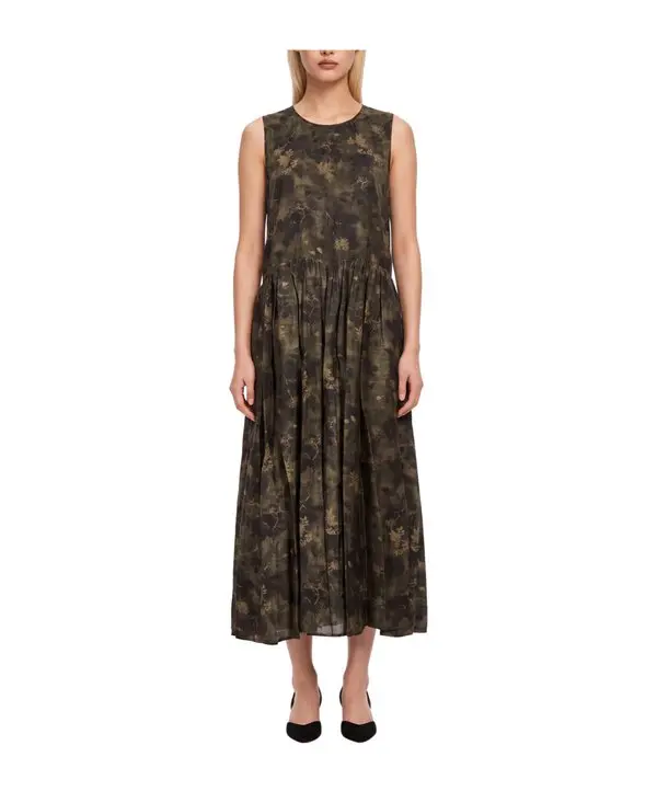 UMA WANG Sleeveless Maxi Dress - Black
