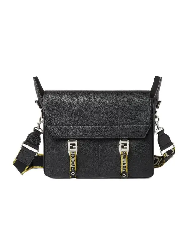 Fendi Flow Medium Crossbody Bag - Black