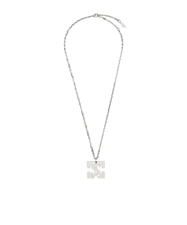 Off-White Arrows Pendant Necklace
