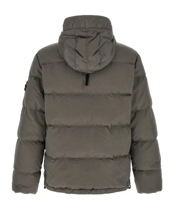 Stone Island Long-sleeved Cotton-padded Jacket