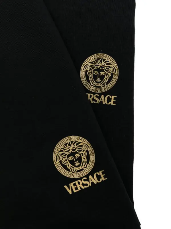 Versace Logo-printed Two-pack T-shirts