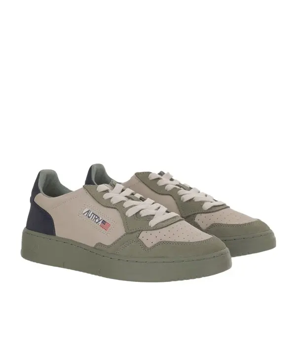 AUTRY Medalist Panelled Suede Sneakers