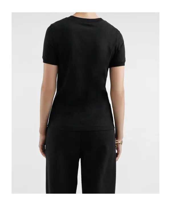 Dolce & Gabbana Dg Logo-embroidered Jersey T-shirt