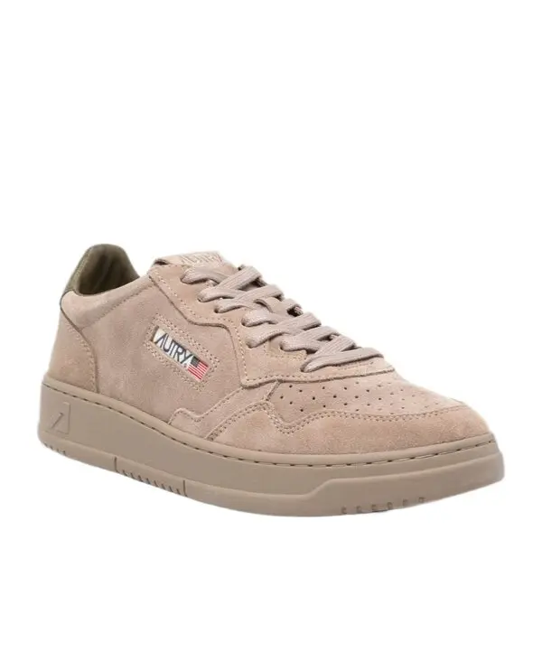 AUTRY Perforated Logo-patch Sneakers