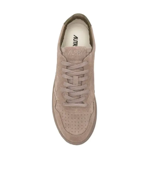 AUTRY Perforated Logo-patch Sneakers