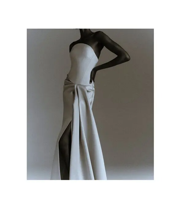 Solace Strapless Gown