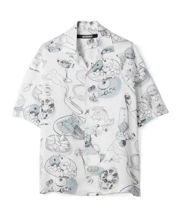 Jacquemus Printed Short-sleeve Shirt