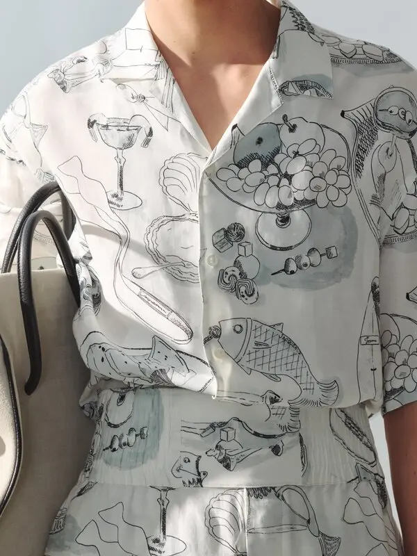 Jacquemus Printed Short-sleeve Shirt