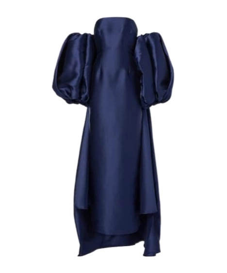 Solace Lea Cape Twill Gown