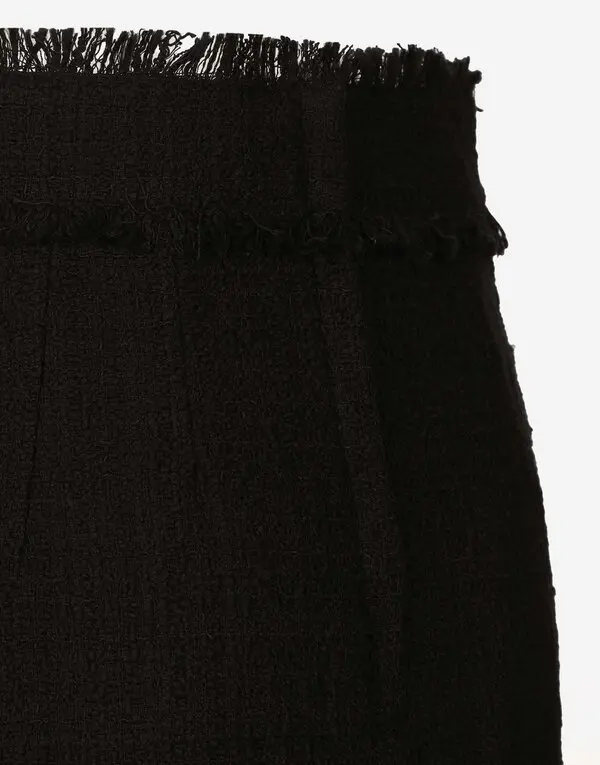 Dolce & Gabbana Tweed Midi Skirt