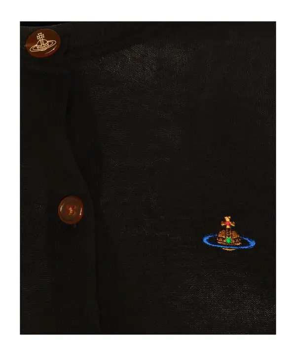 VIVIENNE WESTWOOD Orb Embroidered Cardigan