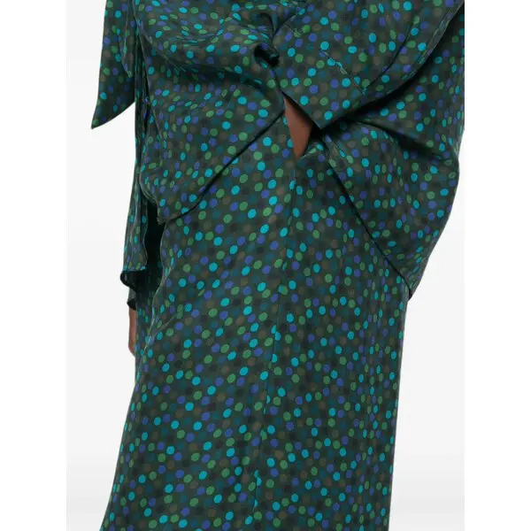 GIANLUCA CAPANNOLO Polka-dot Casual Trousers