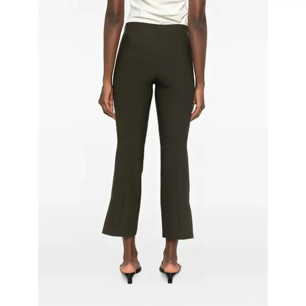 Vince Side-slit Trousers - Black