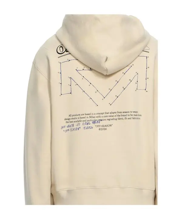 Off-White Long-sleeve Sweatshirt