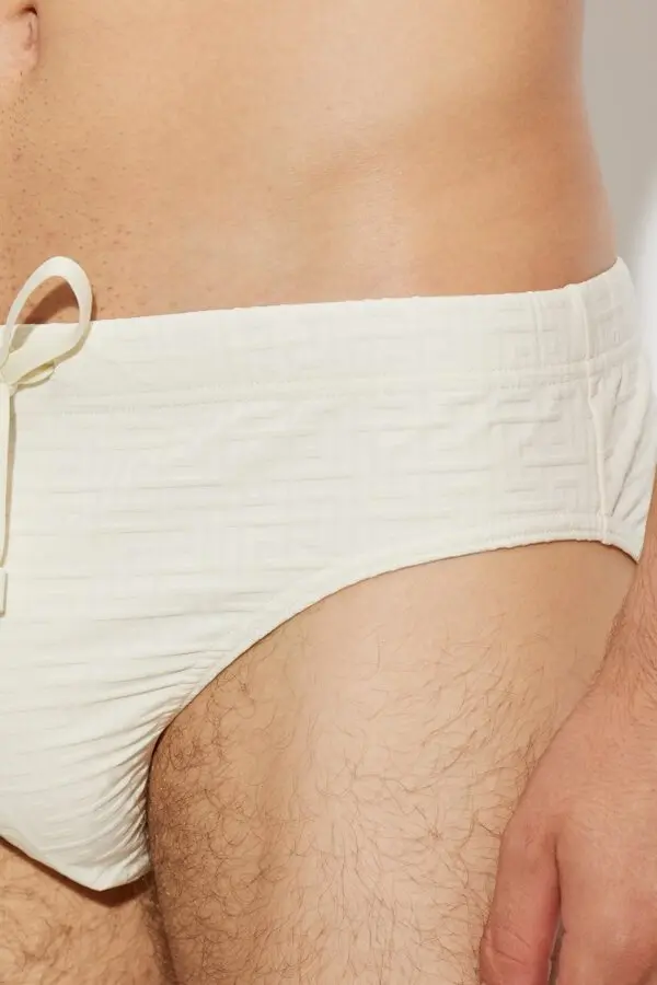 Balmain Drawstring Swim Trunks