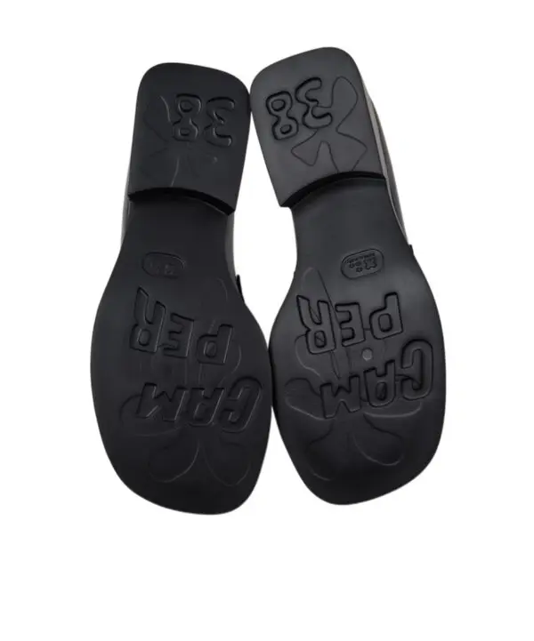 Camper Leather Moccasins With Fringed Detail