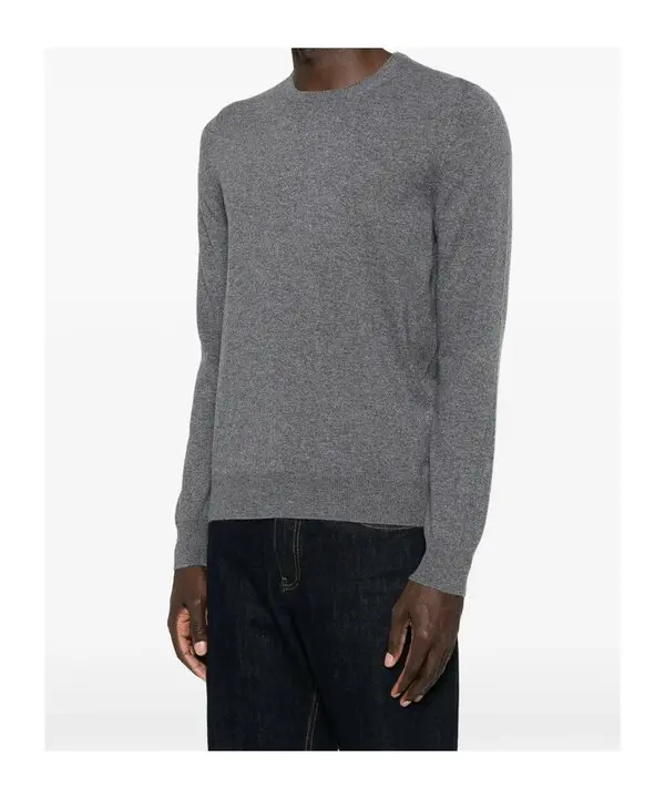 D'ANIELLO Crew-neck Ribbed-trim Knit