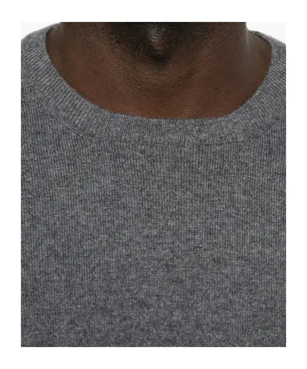 D'ANIELLO Crew-neck Ribbed-trim Knit