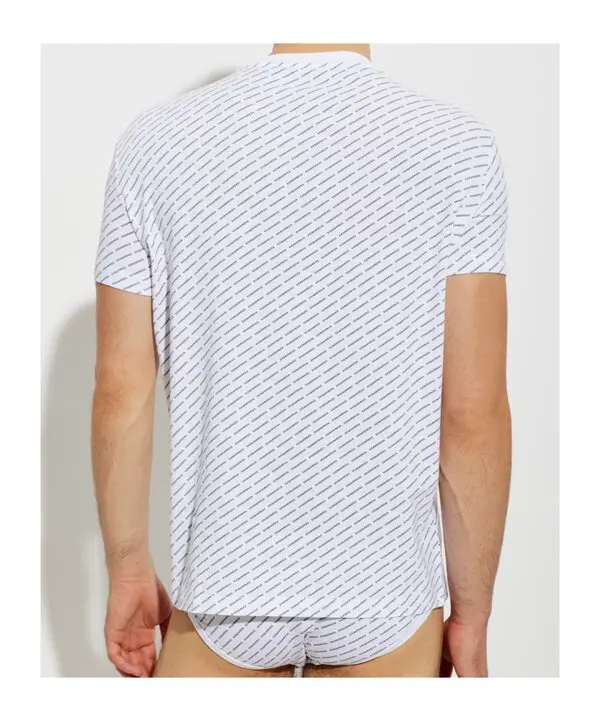 Dsquared2 Round Neck Short-sleeved Underwear With Pattern