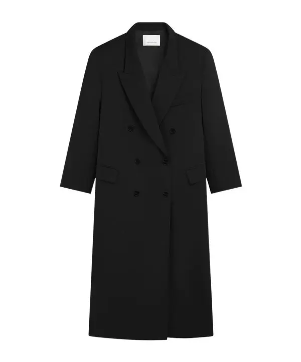 THE FRANKIE SHOP Double-breasted Long Coat