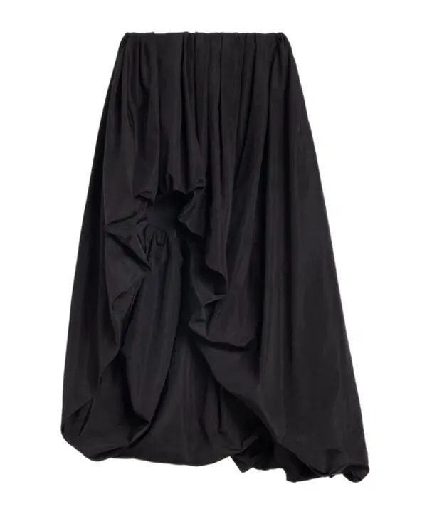 JIL SANDER Asymmetric Draped Skirt