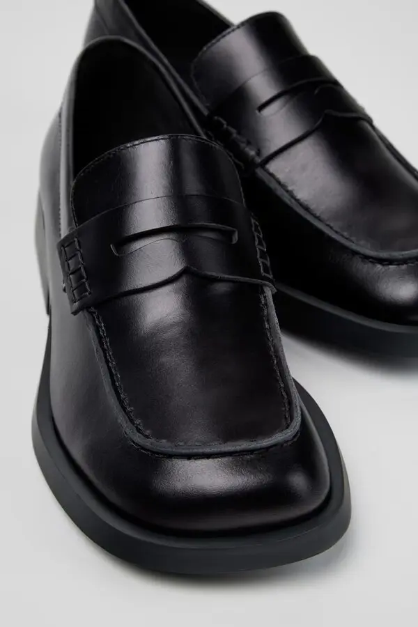 Camper Leather Moccasins For