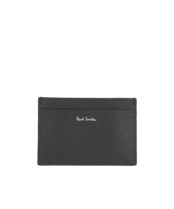 Paul Smith Textured Card Holder Wallet - Black