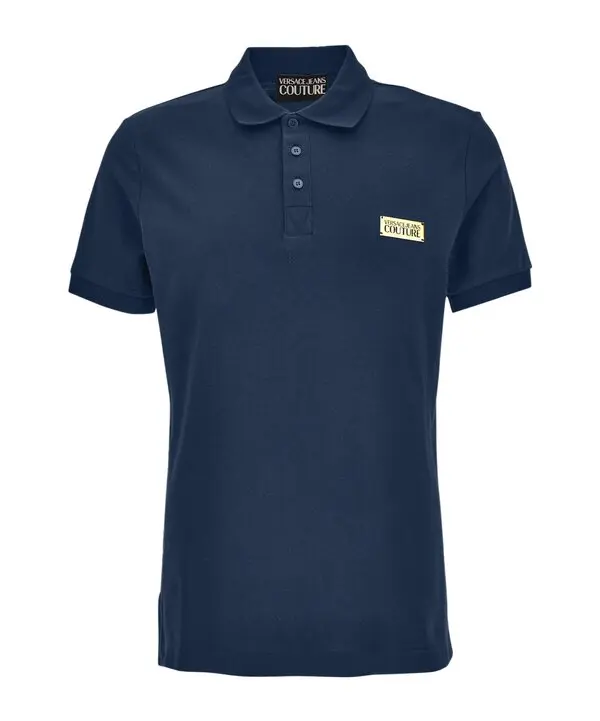 Versace Appliqu Polo Shirt