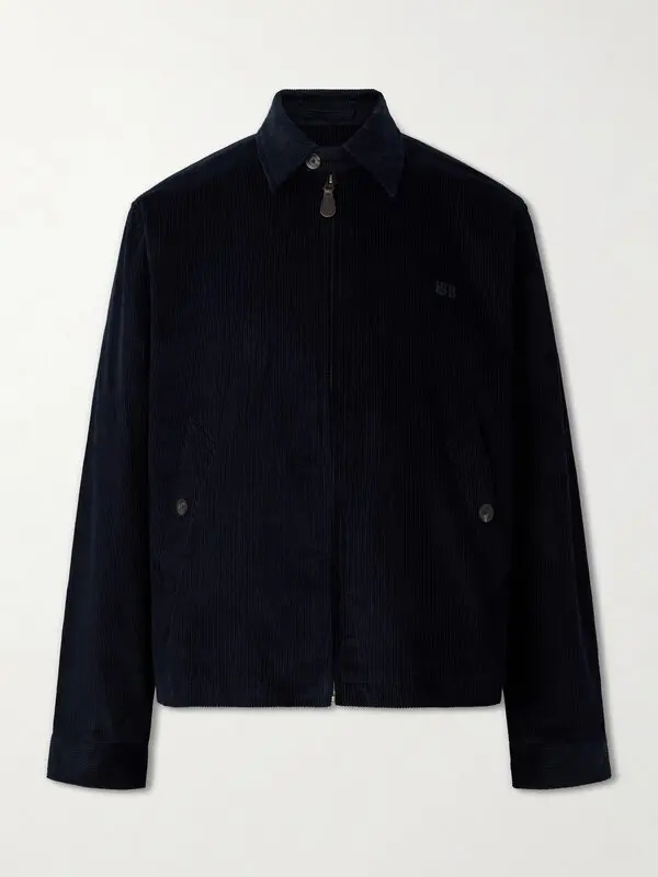 WALES BONNER Drew Cotton-corduroy Blouson Jacket