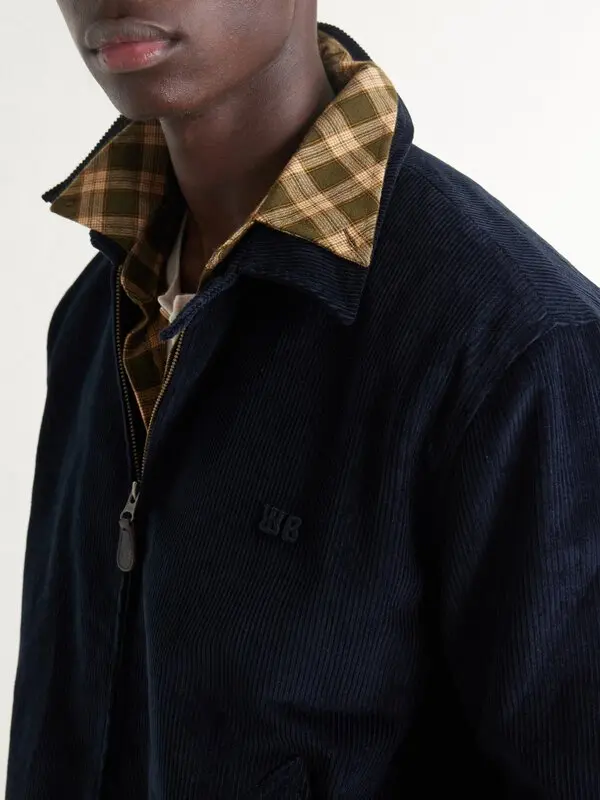 WALES BONNER Drew Cotton-corduroy Blouson Jacket