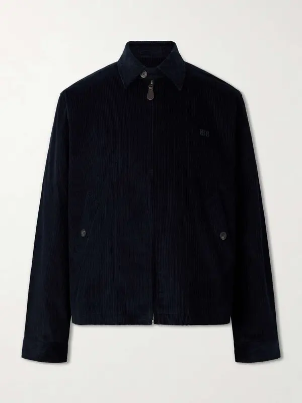 WALES BONNER Drew Cotton-corduroy Blouson Jacket