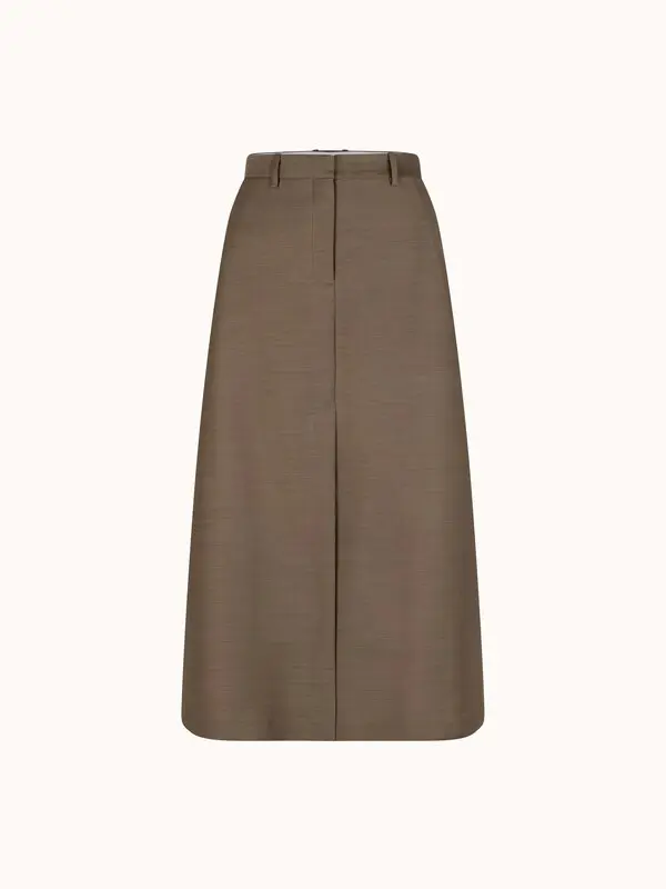 HEIRLOME Midi Skirt With Slit
