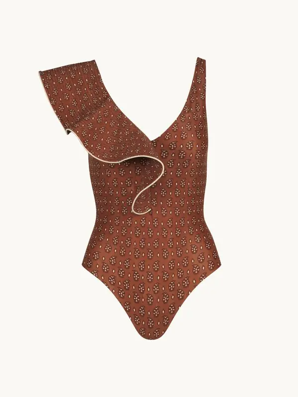 Johanna Ortiz Bolero One-piece - Brown