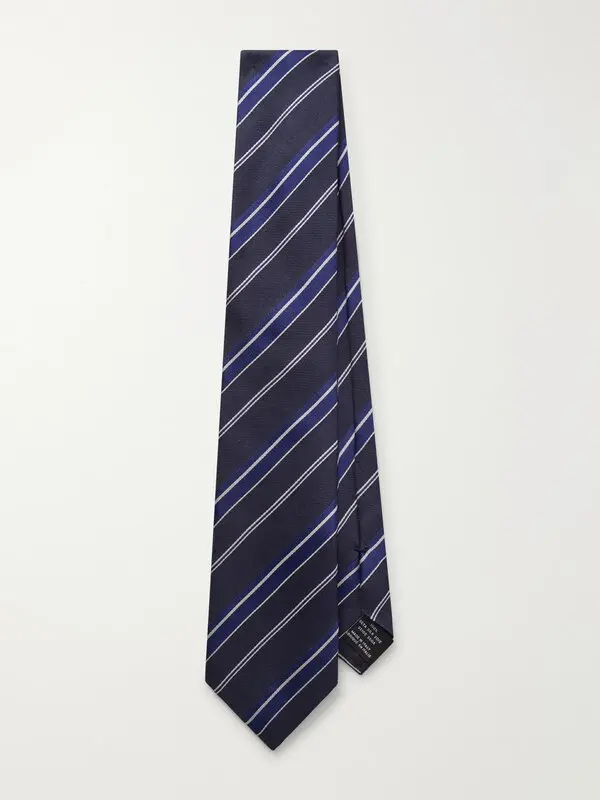 TOM FORD 8cm Silk-twill Neck Tie - Blue