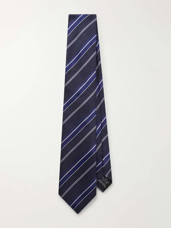 TOM FORD 8cm Silk-twill Tie - Navy