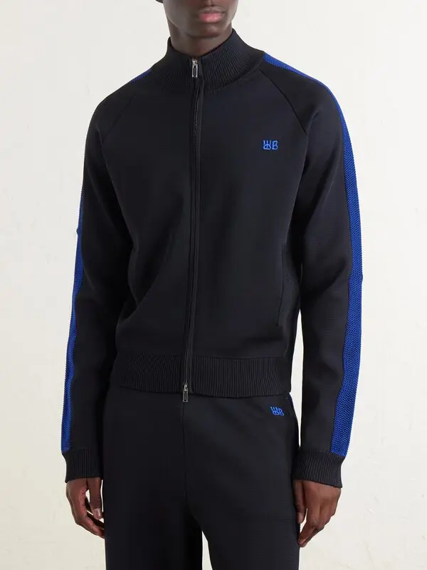 WALES BONNER Striped Jersey Sweatshirt