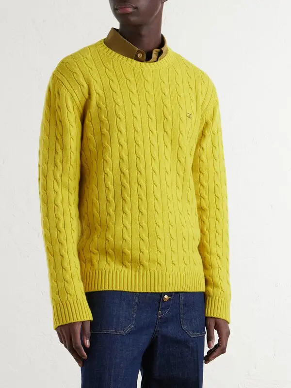 Valentino Garavani Vlogo Cashmere Sweater