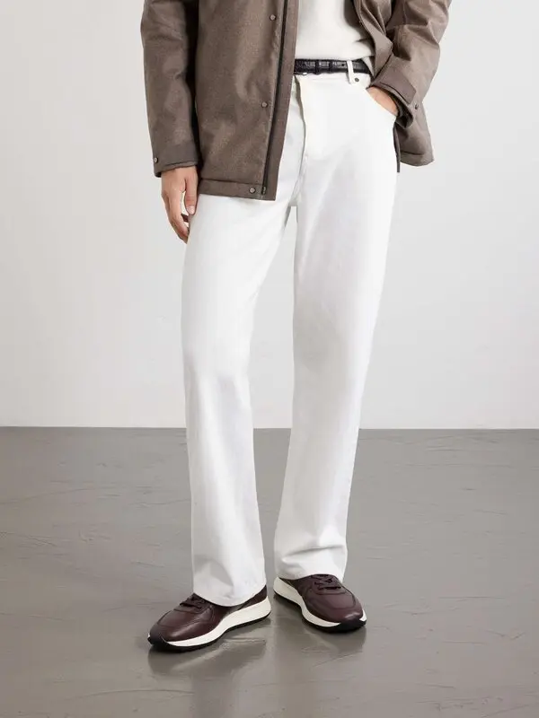 TOD'S Paneled Leather Sneakers